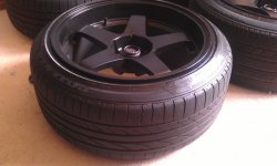 18" Rota Gtr-D P45R3 Deep Dish Matte Black Rims - For Sale (Private Car ...